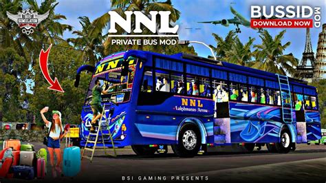 NNL Tamil Nadu Private Bus Mod For Bussid Bussid New Mod BSI Gaming