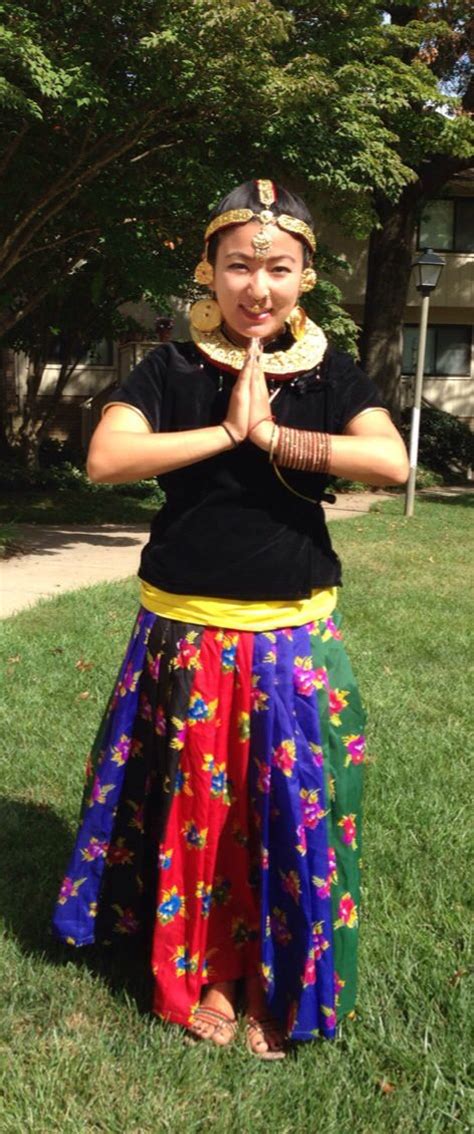 Traditional Nepali Tamang Dress Jewelry Nepal Nepal Culture