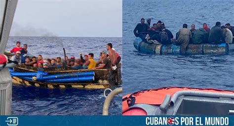 95 Balseros Cubanos Fueron Repatriados Por La Guardia Costera De EEUU