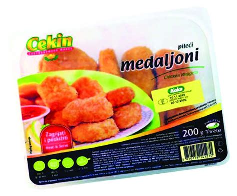 Panirani pileći medaljoni odresci Cekin 200 g NTL Akcija