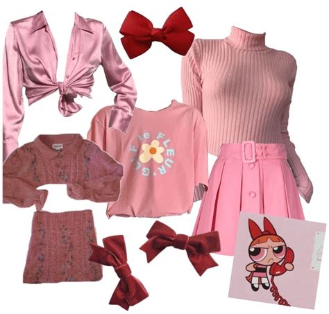 Blossom Outfit Shoplook Powerpuff Girls Costume Outfits Powerpuff