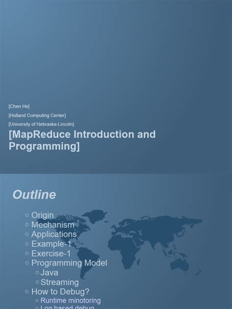 mapreduce its applications for course pdf scheduling computing map reduce