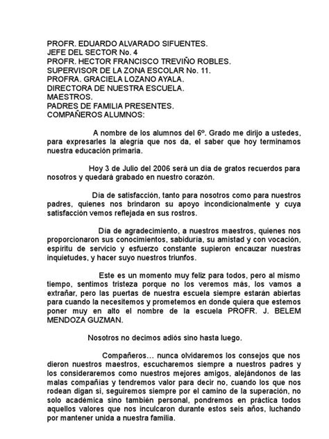 Poemas De Despedida De Grado Quinto De Primaria Frases Despedida Sexto