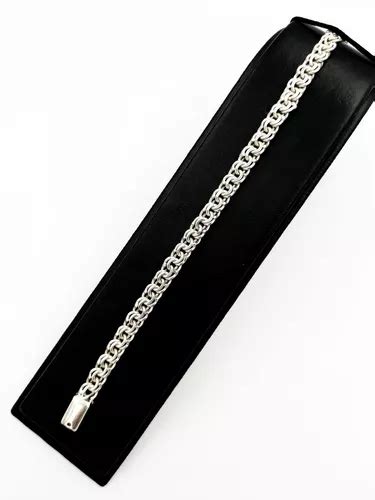 Pulso Pulsera Chino Pura Plata Fina Unisex Broche Caja Meses Sin
