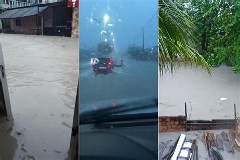 Chuva Forte Causa Alagamentos Em Ruas De Manaus Amazonas G1