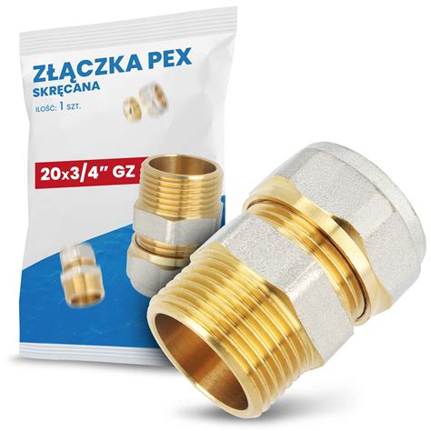 Złączka PEX ALUPEX Skręcana Nypel Mufa 20x3 4 GZ SE010201106 Cena