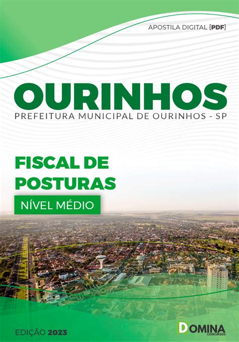 Apostila Concurso Ourinhos 23 Fiscal Postura Domina