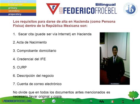 Requisitos Para Darse De Alta Como Persona F Sica Ante Hacienda Sat