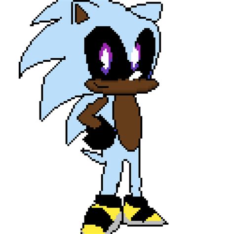 Pixilart Swapped Colors Sonic By Tristan777