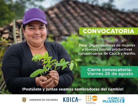 ONUMujeresCol on Twitter Nariño Cauca Faltan 2 días para el