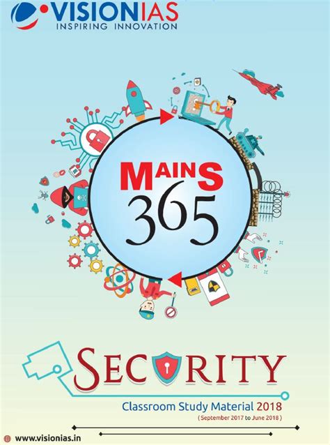 VISION IAS MAINS 365 SECURITY PRINTED MATERIAL