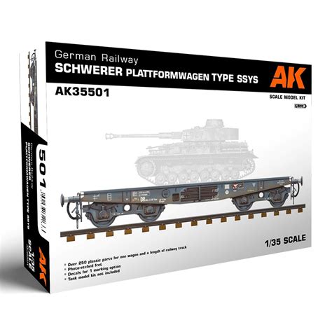 AK Interactive 35501 Niemiecka Platforma Kolejowa W Skali 1 35