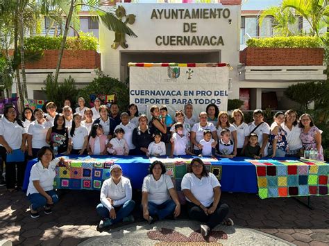 Ayuntamiento de Cuernavaca se suma a la campaña tejiendo por la