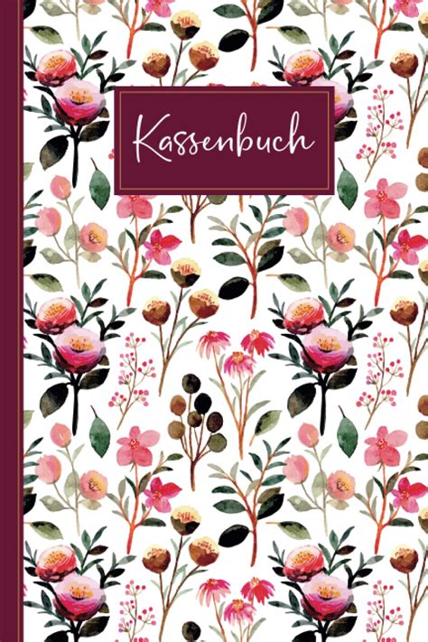 Kassenbuch Einnahmen und Ausgaben buch einfach eintragen perfekt für
