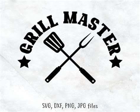 Grill Master Svg BBQ Svg Grill Party Svg Grilling Svg Etsy Canada