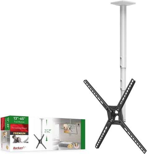 ERYURU Soporte De TV Techo Soporte TV Techo De Inclinable Y Giratorio