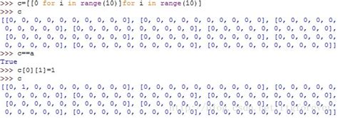 python中二维列表的创建 python创建10 10二维列表 csdn博客