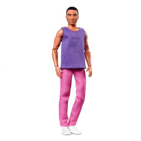 Кукла Барби Лукс Кен Азиат шатен 17 Barbie Looks Mattel купить в