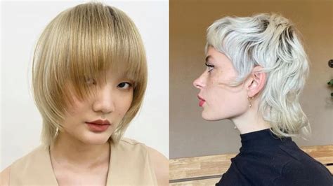 6 Inspirasi Gaya Rambut Wolf Cut Pendek Tampilan Makin Kece Okezone