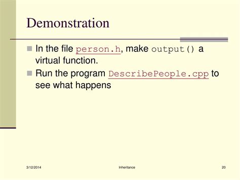 ppt inheritance polymorphism and virtual functions powerpoint presentation id 394306