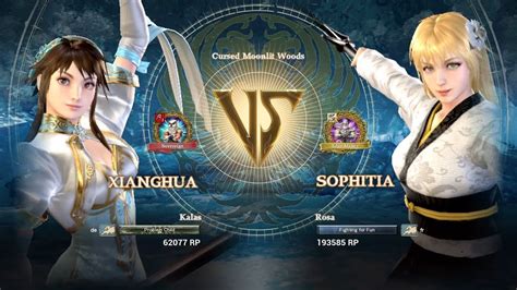 SCVI Kalas Xianghua Vs Rosa Sophitia Ranked Match YouTube