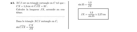 Exercice Trigonom Trie Me Coll Ge Exercices Corrig S Dyrassa