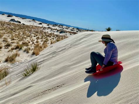 How To Go Sledding At White Sands National Park