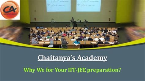 IIT JEE Preparation PPT