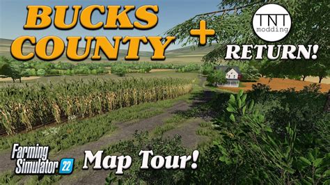 Bucks County Pa Fs Map Tour New Mod Map Farming Simulator