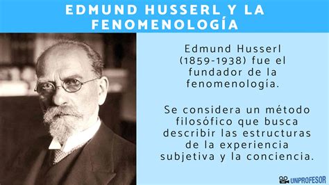 Edmund Husserl y la fenomenología Resumen