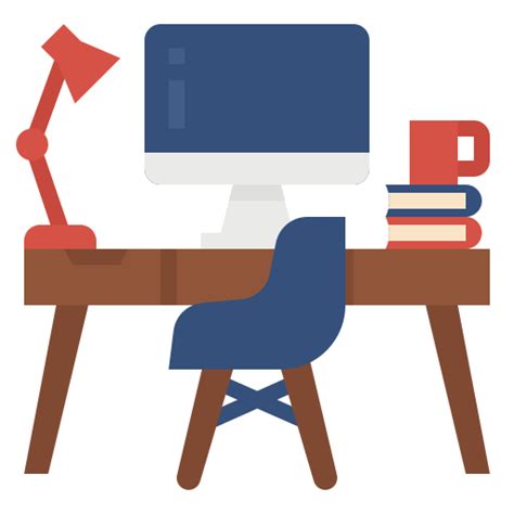 Workspace Aphiradee Monkik Flat Icon