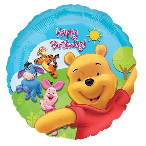Balon foliowy Kubuś Puchatek 43 cm 1574901 sklep Smart Deco