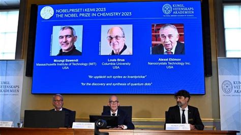 Nobel de Química para tres científicos por el descubrimiento y síntesis