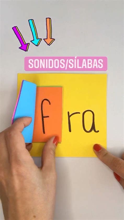 tareascreativas on Instagram Reconocemos letras armamos sílabas y