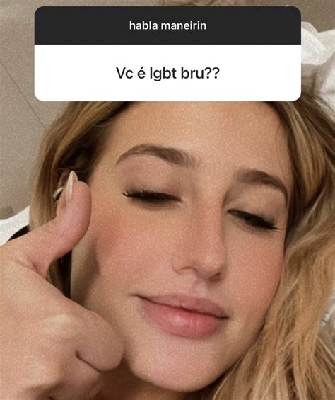 CHOQUEI On Twitter FAMOSOS A Ex Bbb Bruna Griphao Diz Que Faz Parte