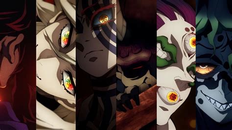Demon Slayer Kimetsu No Yaiba Upper Rank Demons Japanese Cast
