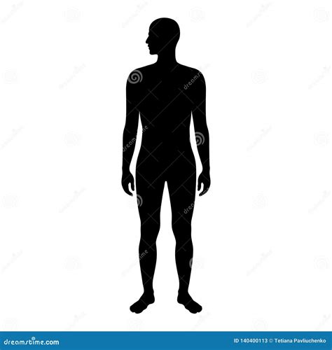 Vector Man Silhouette Stock Vector Illustration Of Design 140400113