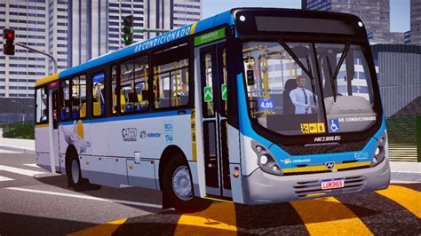 Neobus New Mega MB OF 1721 BlueTec 5 padrão Viação Redentor RJ Fase