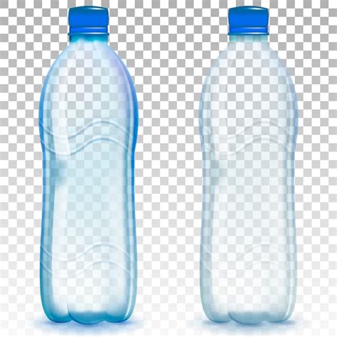 Premium Vector Realistic Plastic Water Bottle