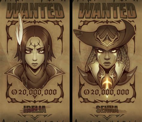 Irelia Senna High Noon Senna And High Noon Irelia League Of Legends