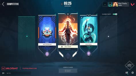 Slideshow Valorant New UI UX Designs