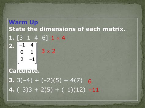 ppt multiplying matrices powerpoint presentation free download id 5568855