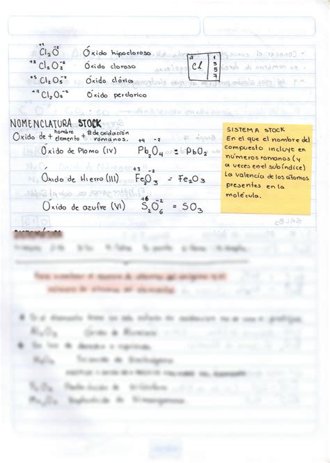 SOLUTION Nomenclatura Qu Mica Studypool