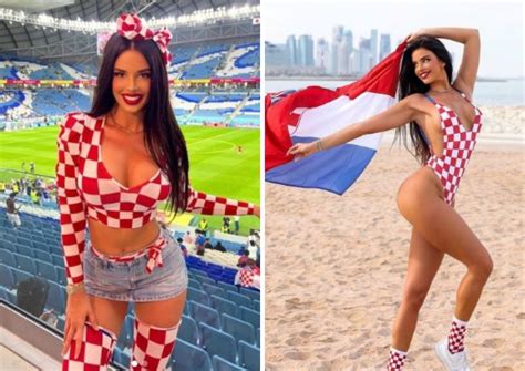 Ex Miss Croatia World Cup S Sexiest Fan Told To Wear An Abaya