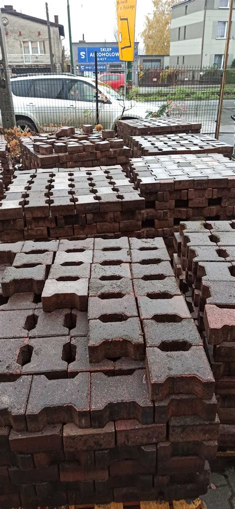 Kostka brukowa behaton grubość 8 cm z rozbiórki Sosnowiec OLX pl