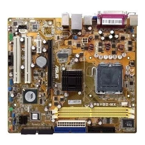 Placa M E Ddr Asus P Vd Vm Espelho Memoria E Processad