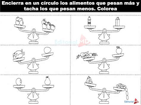 Comparación De Peso unidades de peso Para niños