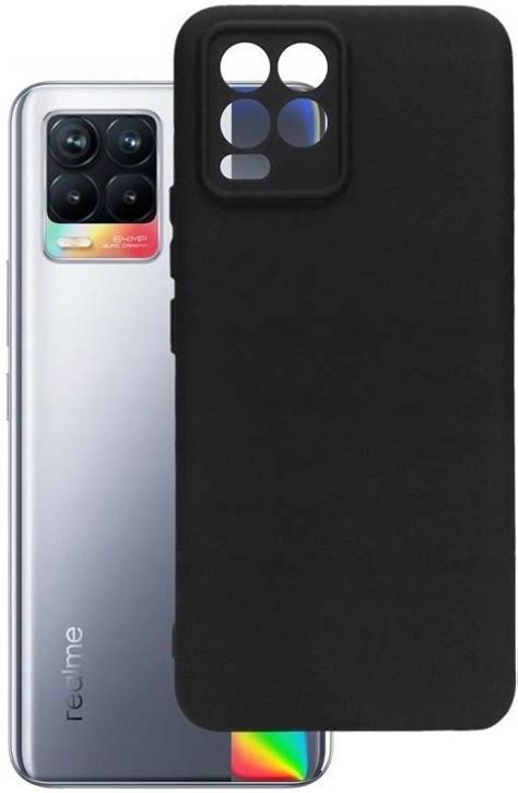 Gsm Hurt Etui Do Realme 8 4G Rmx3085 Pro Rmx3081 Silicon Case Czarne