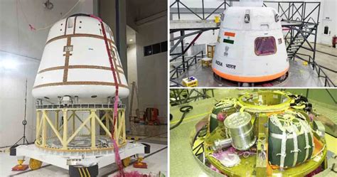 ISRO Confirms Of First Crew Module Of Gaganyaan Test Flight Project