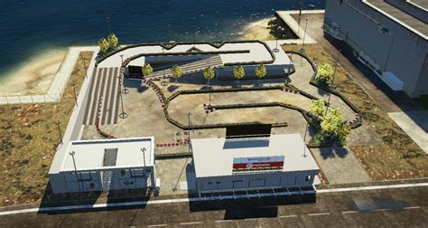 Kart Race Track Airport YMAP FiveM GTA5 Mods